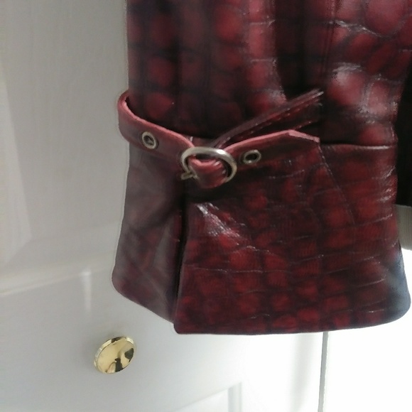 Pamela McCoy | Jackets & Coats | Pamela Mccoy Collections Leather ...